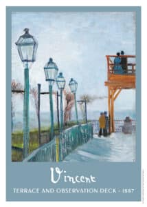 Vincent Van Gogh "Terrace and observation deck" plakat l plakater l ...